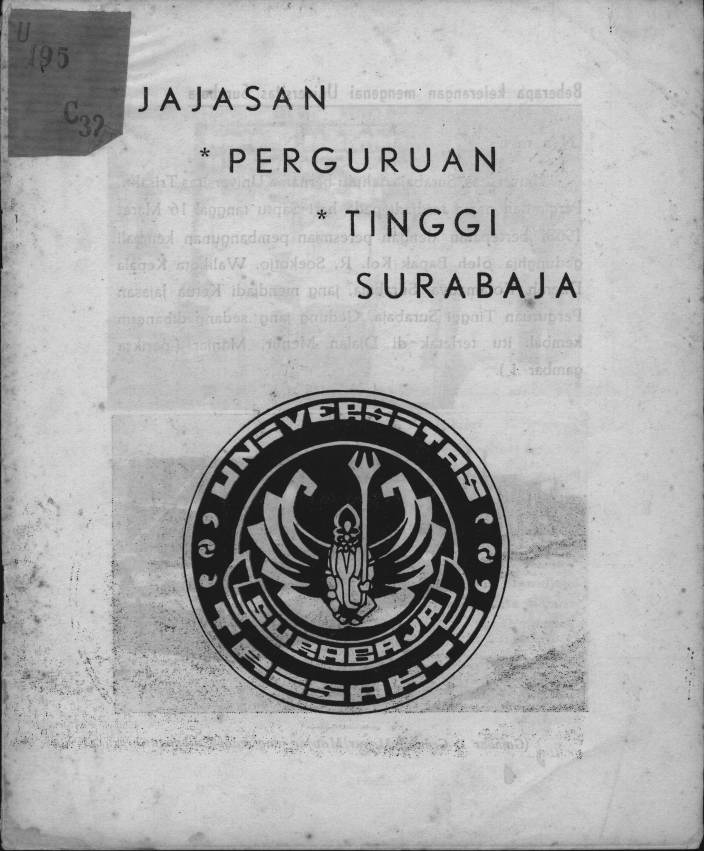 SEJARAH UBAYA DALAM ARSIP - Pusat Arsip dan Museum UBAYA
